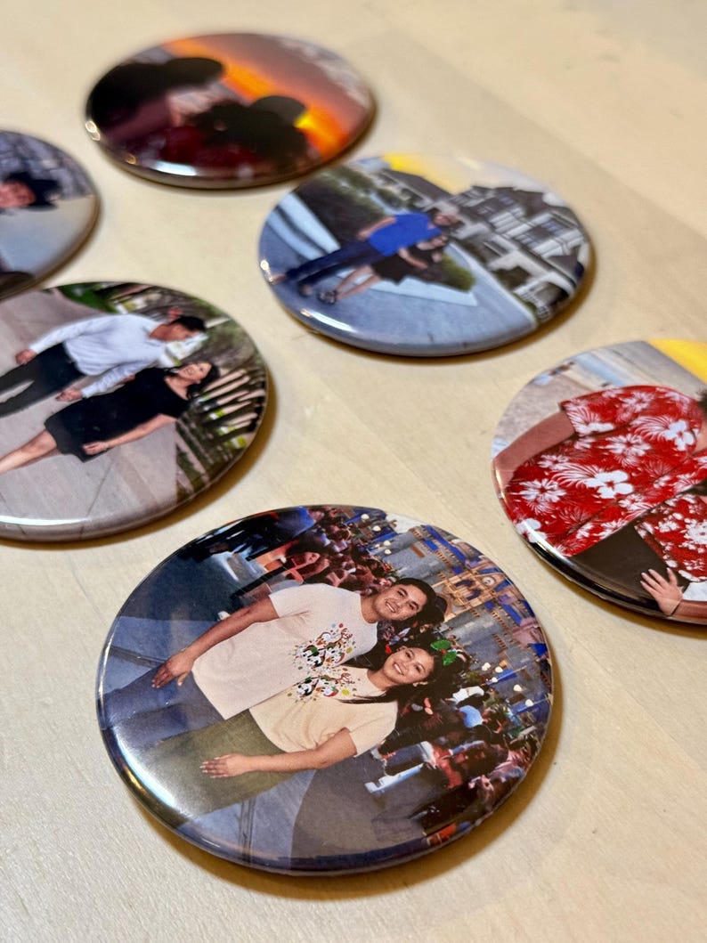 Custom Photo Magnets–personalized Magnets for Weddings, Birthdays ...