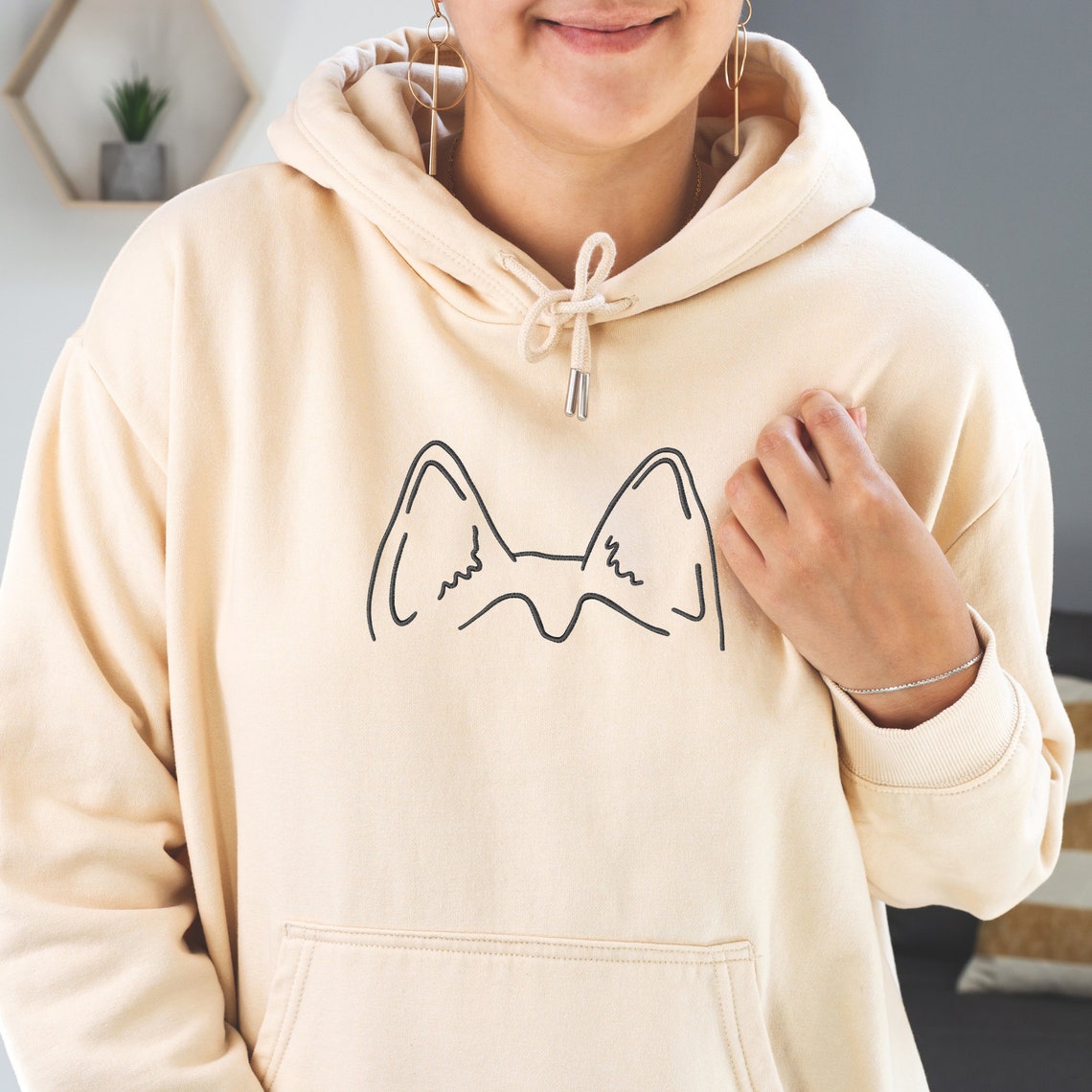 Embroidery Dog Ears | Dog Ears Outline | Husky | Line Art | Tattoo ...