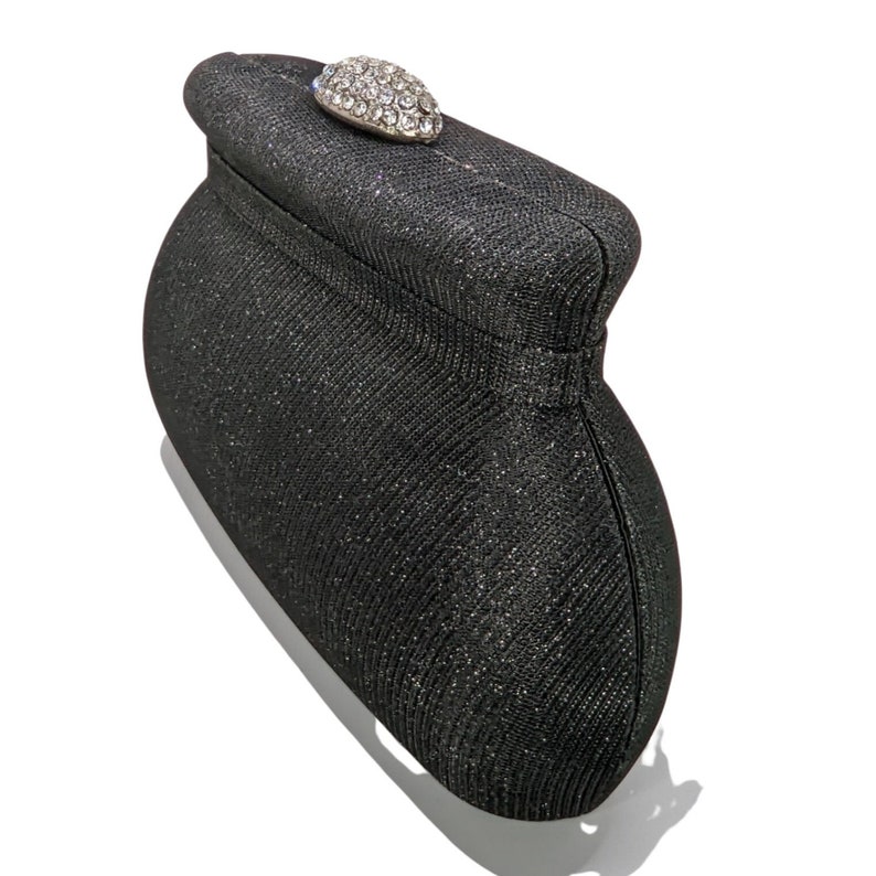 Luxury Evening Clutch Black Women Evening Bag, Elegant Party Evening ...