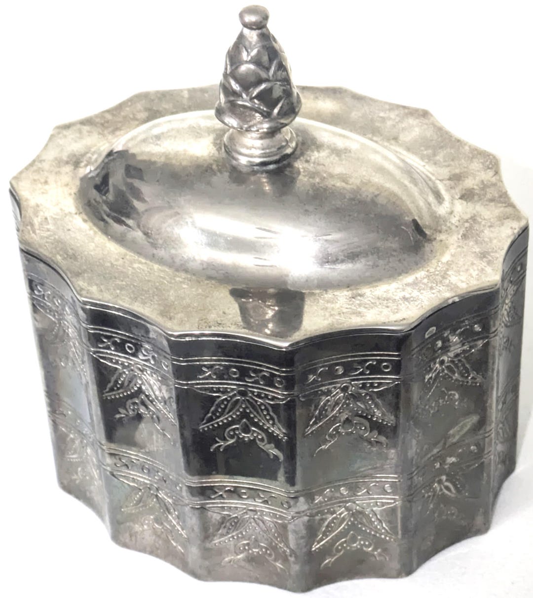 Godinger Silverplate Jewelry Box 1991 - Etsy