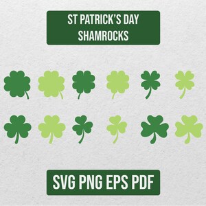 St Patrick's Day SVG, Lucky, Shamrock SVG, Clover SVG, St Paddy's Svg ...