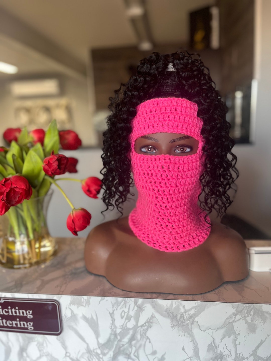 Crochet Top off Ski Mask - Etsy