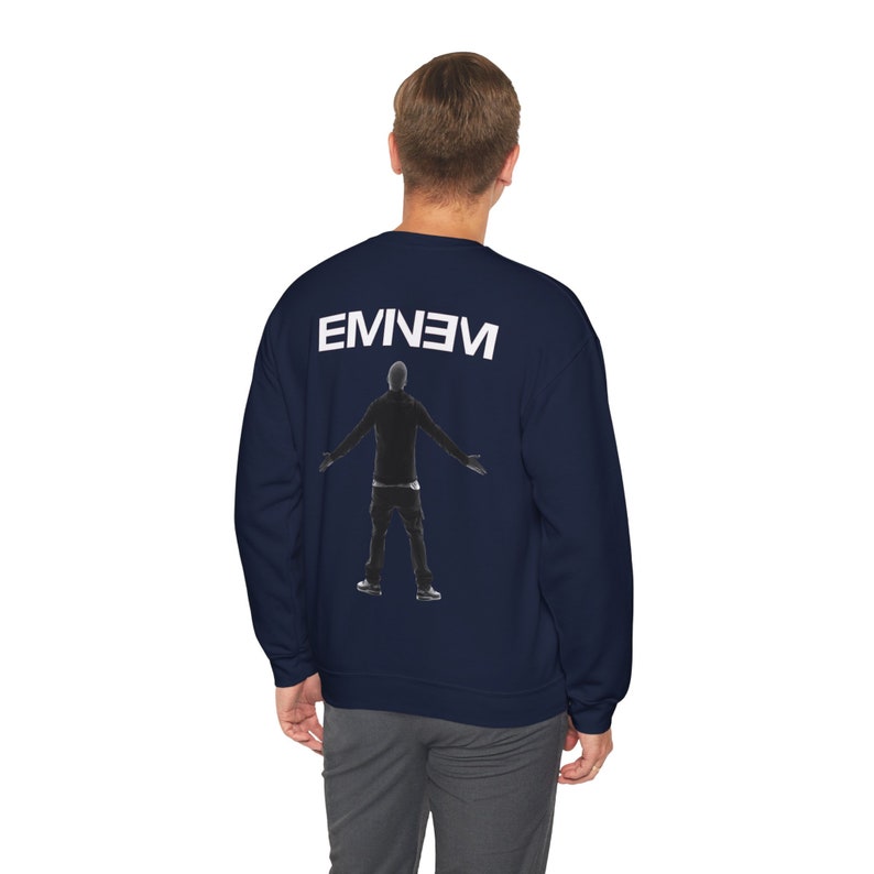 Eminem Masterpiece: Vintage-inspired Graphic Sweater for True Stans ...
