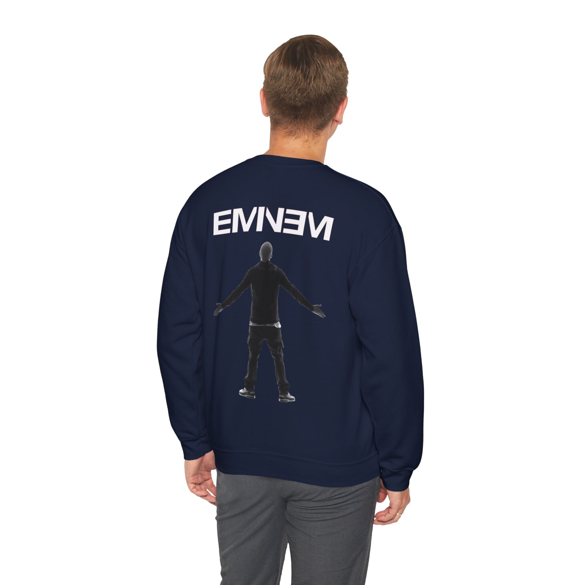 Eminem Masterpiece: Vintage-inspired Graphic Sweater for True Stans ...