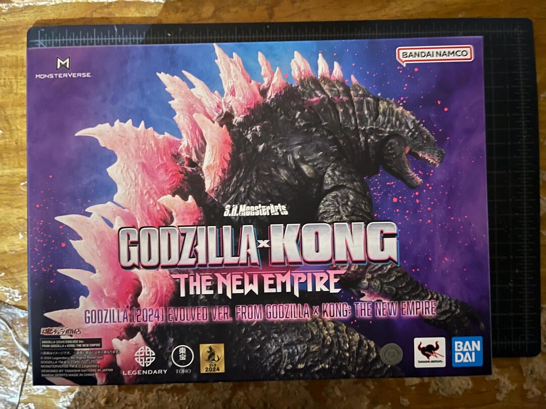 Sh Monsterarts Godzilla Evolved Version - Etsy Australia