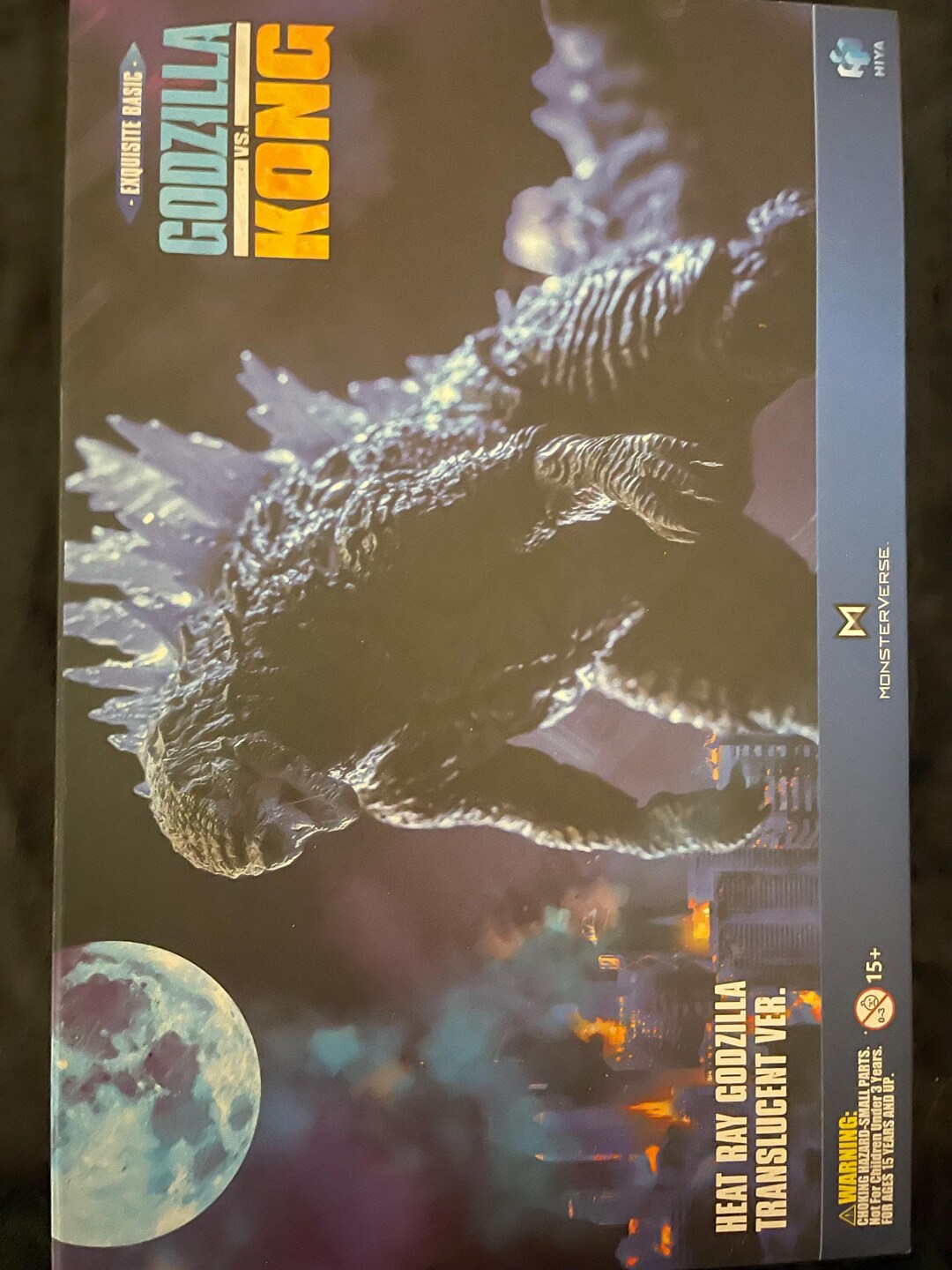 Hiya Toys Heat Ray Godzilla Translucent Version - Etsy
