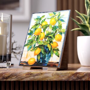 Lemon Tree Ceramic Tile or Mural. - Etsy