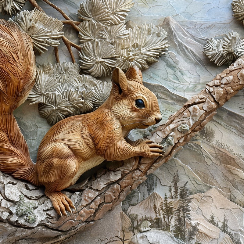 Craftsman Tree Tile - Etsy