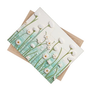 Daisies Tile Backsplash, Ceramic Daisy Tiles - Etsy