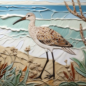 Sandpiper Ceramic Tiles. - Etsy