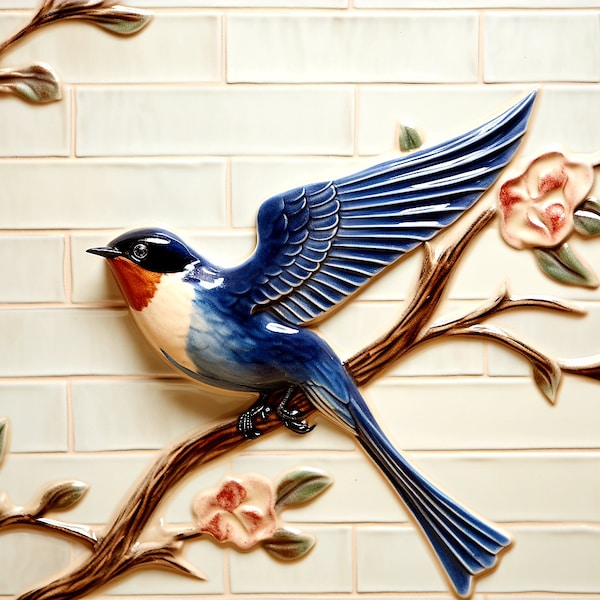 Bird Tile - Etsy