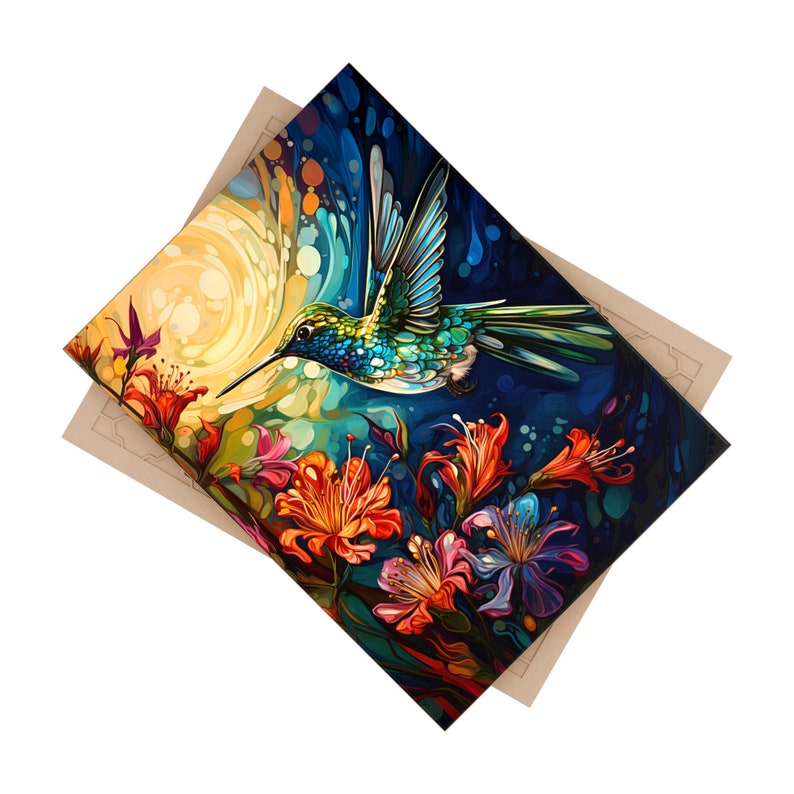 Hummingbirds Ceramic Tiles - Set of 2 -decorative Wall Tile, Bird ...