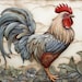 Clay Rooster Ceramic Tile or Mural - Etsy