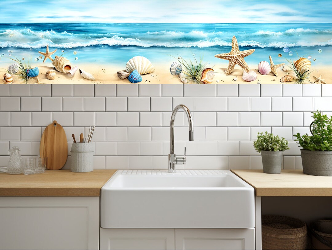 Ceramic Kitchen Backsplash, Ceramic Tile Mural. - Etsy