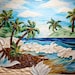 Palm Trees Ceramic Tiles. - Etsy