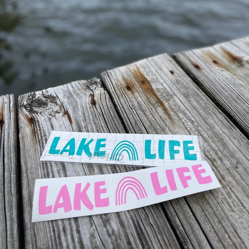 Lake Life Decal - Etsy
