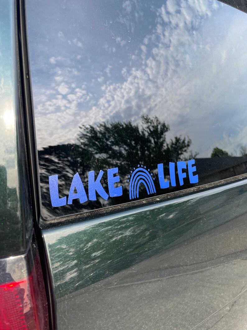 Lake Life Decal - Etsy
