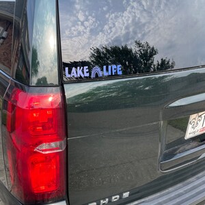 Lake Life Decal - Etsy