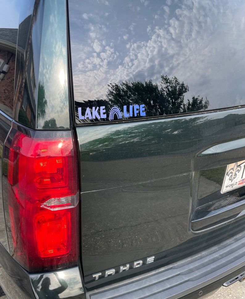 Lake Life Decal - Etsy