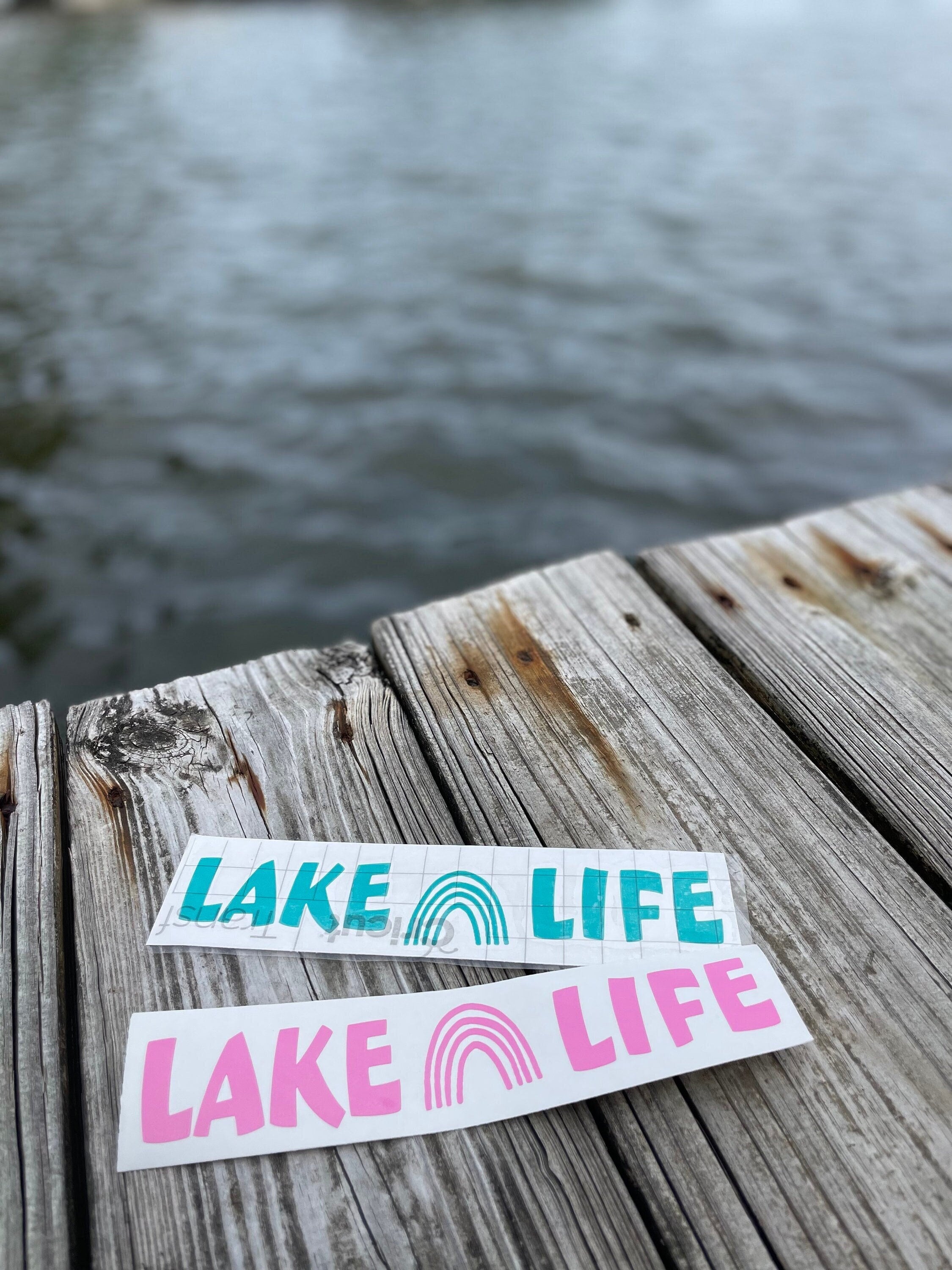 Lake Life Decal - Etsy