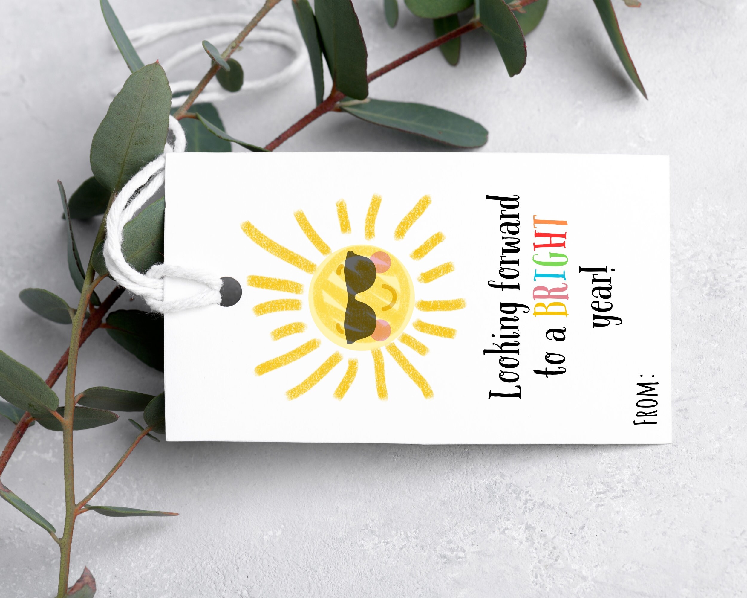 Back to School Gift Tag Printable Gift Tags for Student First Day of ...