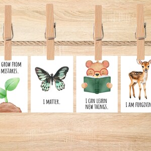 Affirmation Cards for Kids Printable Motivational Cards Kids Positivity ...