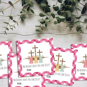 Easter Gift Tag Printable Easter Tag Christian Easter Gift Tag for ...