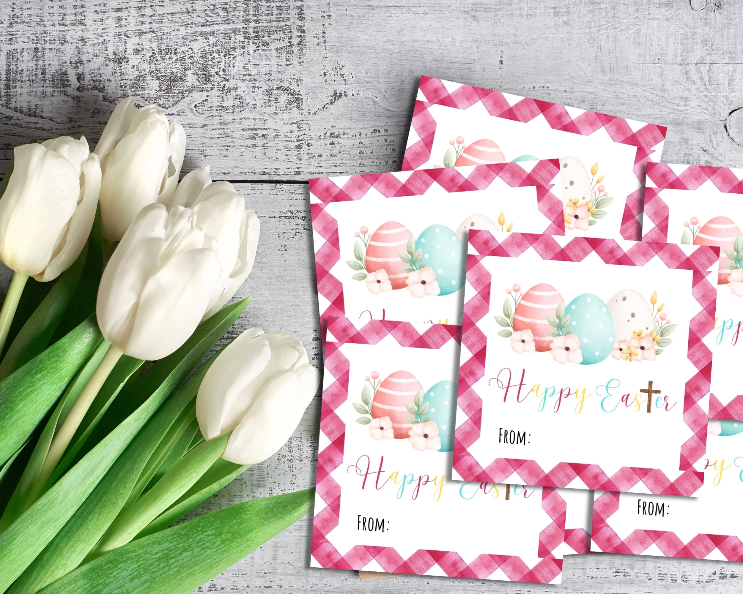 Easter Gift Tag Printable Easter Bunny Tag Easter Gift Tag for Easter ...