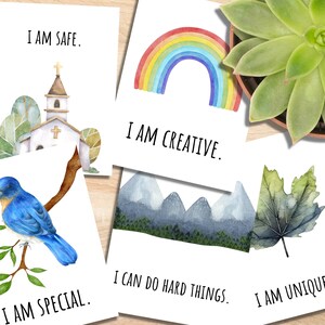 Affirmation Cards for Kids Printable Motivational Cards Kids Positivity ...