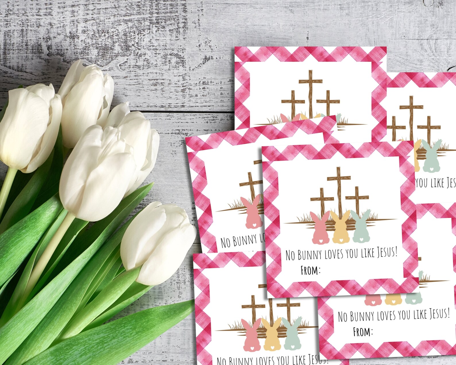 Easter Gift Tag Printable Easter Tag Christian Easter Gift Tag for ...