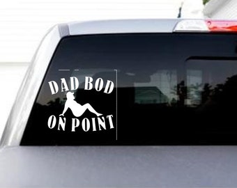 Dad Bod Thumbs up Van Window Decal or Bumper Sticker Vinyl - Etsy