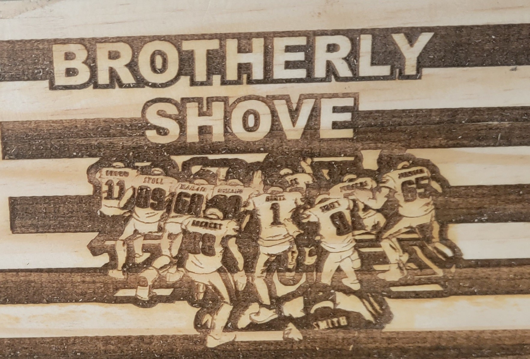 Philadelphia Eagles Table/bar Top Laser Engraved Flag. Brotherly Push ...