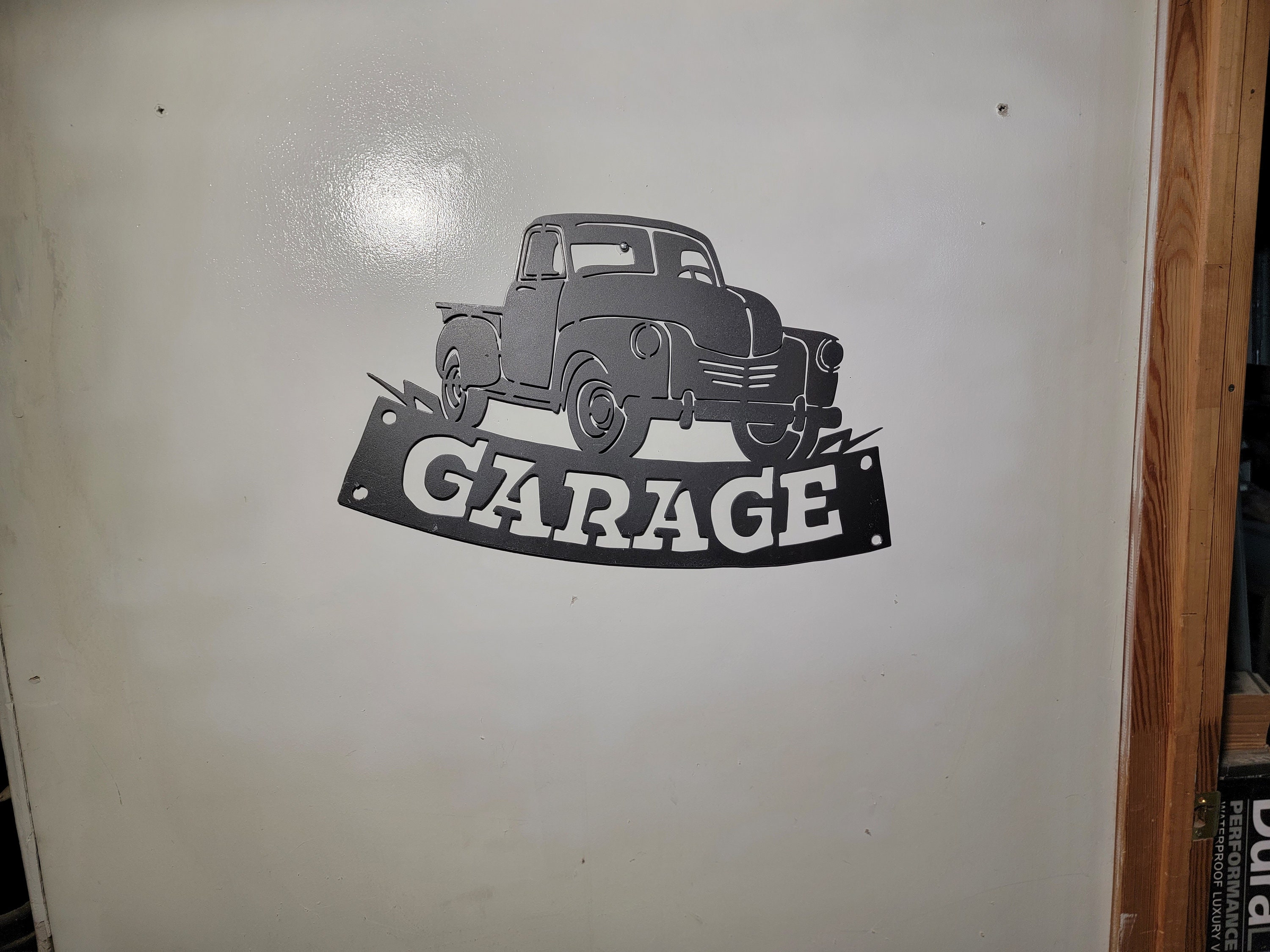 16 Gauge Metal Garage Sign. GARAGE, SHOP, Mechanic Plasma, CNC, Truck ...