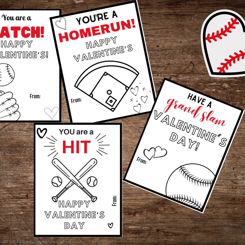 Baseball Valentine - Etsy