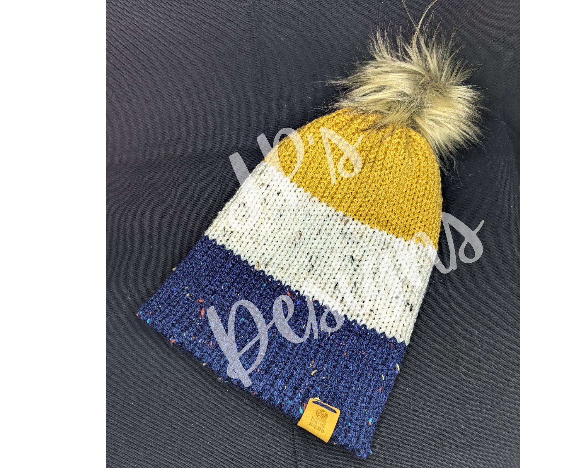 My Favorite Knitting Machine Beanie Pattern - Etsy