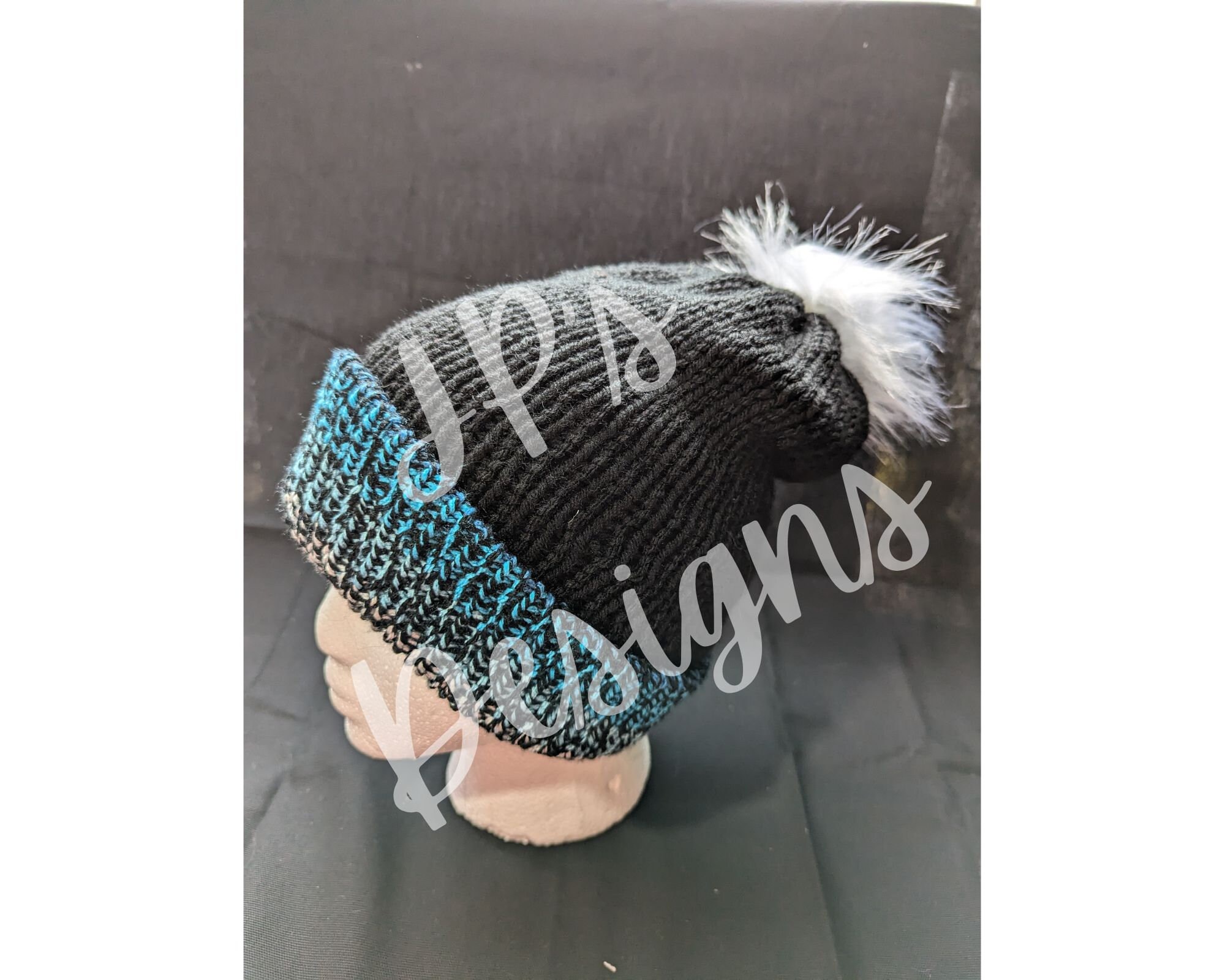 Reversible Blu-haze Knit Hat Pattern - Etsy