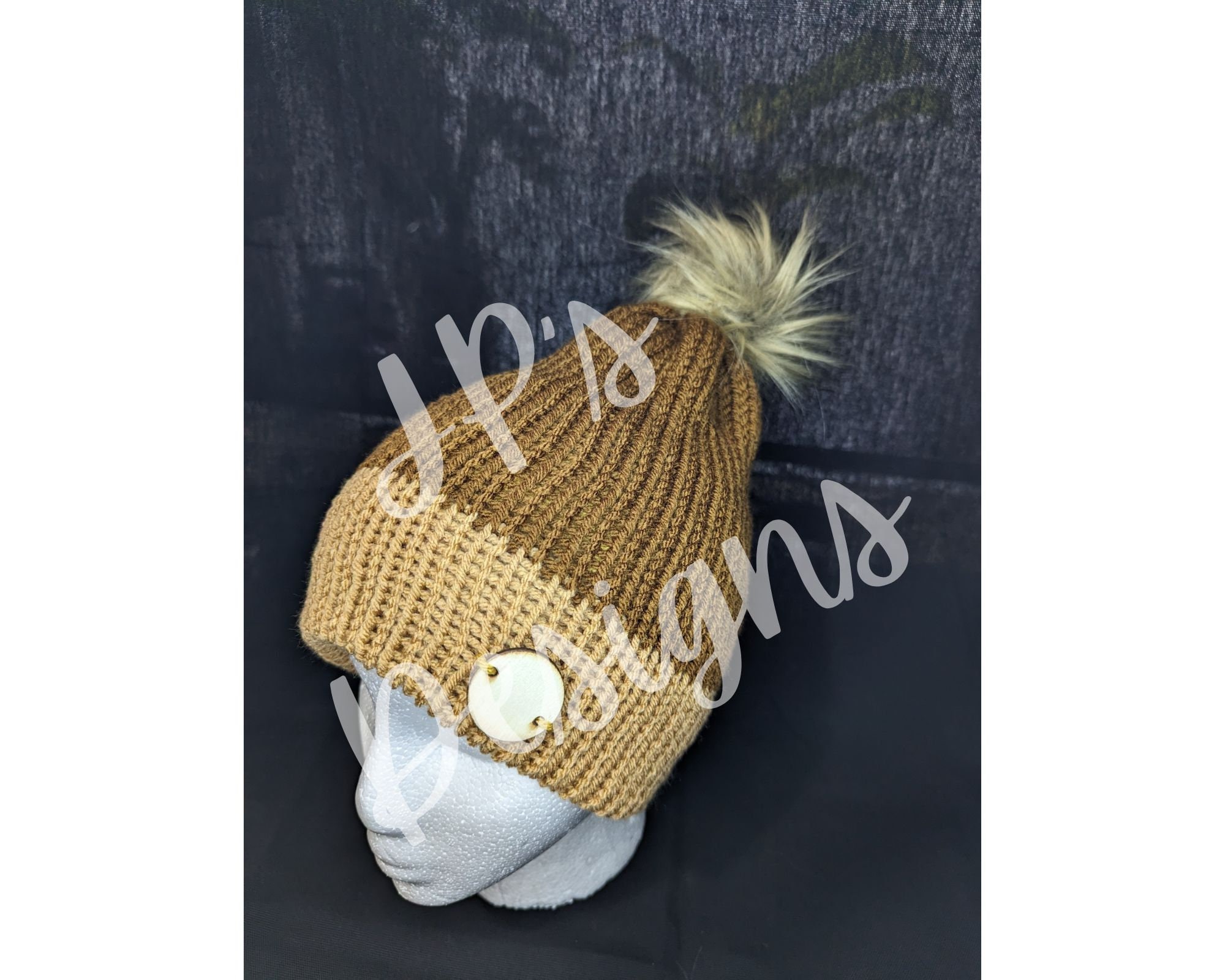 Coffee Bean Knitting Machine Hat Pattern - Etsy