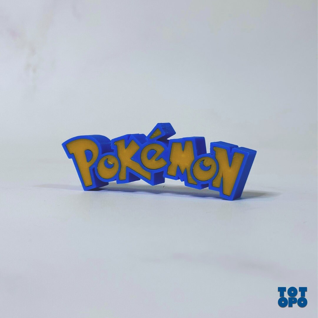 Letrero 3D Pokémon Chico - Etsy México
