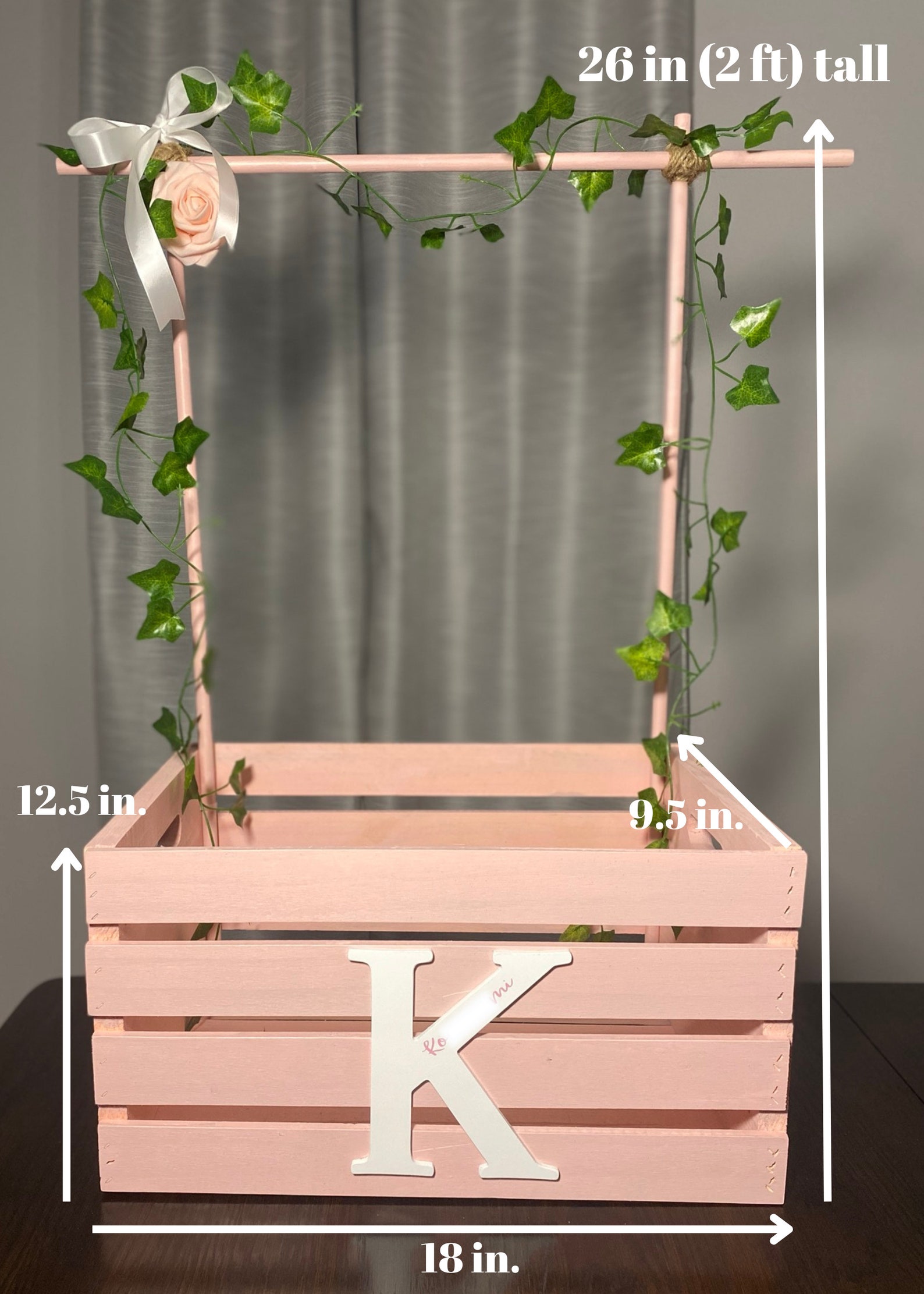 Baby Gift: Custom Baby Rack Crate, Baby Crate, Baby Crate Closet, Baby ...