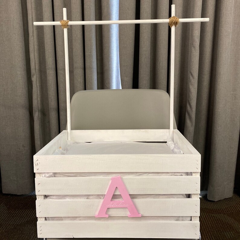 Baby Gift: Custom Baby Rack Crate Baby Crate Baby Crate - Etsy
