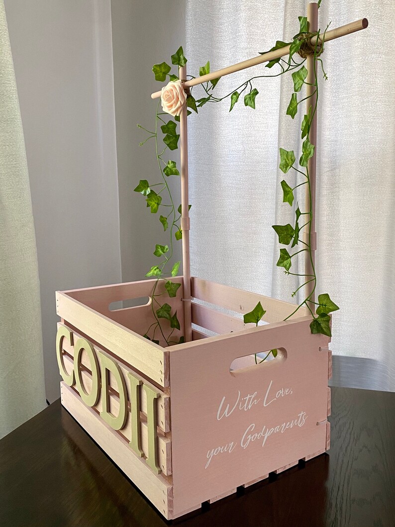 Baby Gift: Custom Baby Rack Crate, Baby Crate, Baby Crate Closet, Baby ...