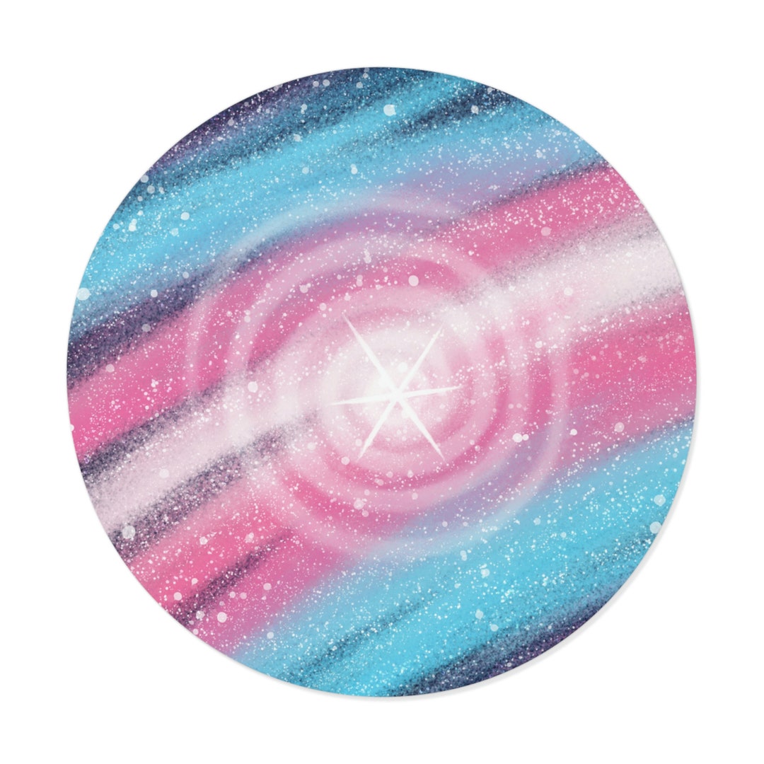 Galaxy Transgender Pride Sticker - Etsy