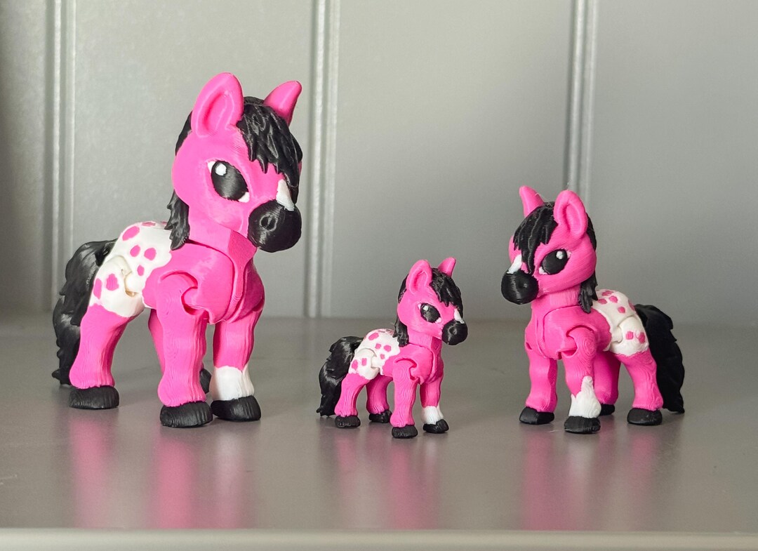 Mini Horses | Cute Horses | Mini Figures | Horses | Horse Fidget ...