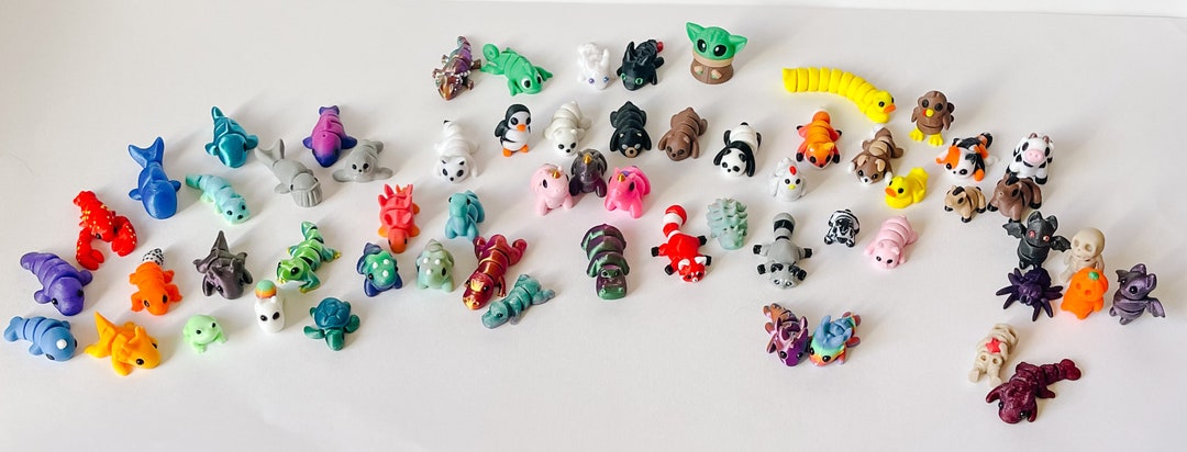 Mini Animals: Collectible Tiny Figures - Etsy