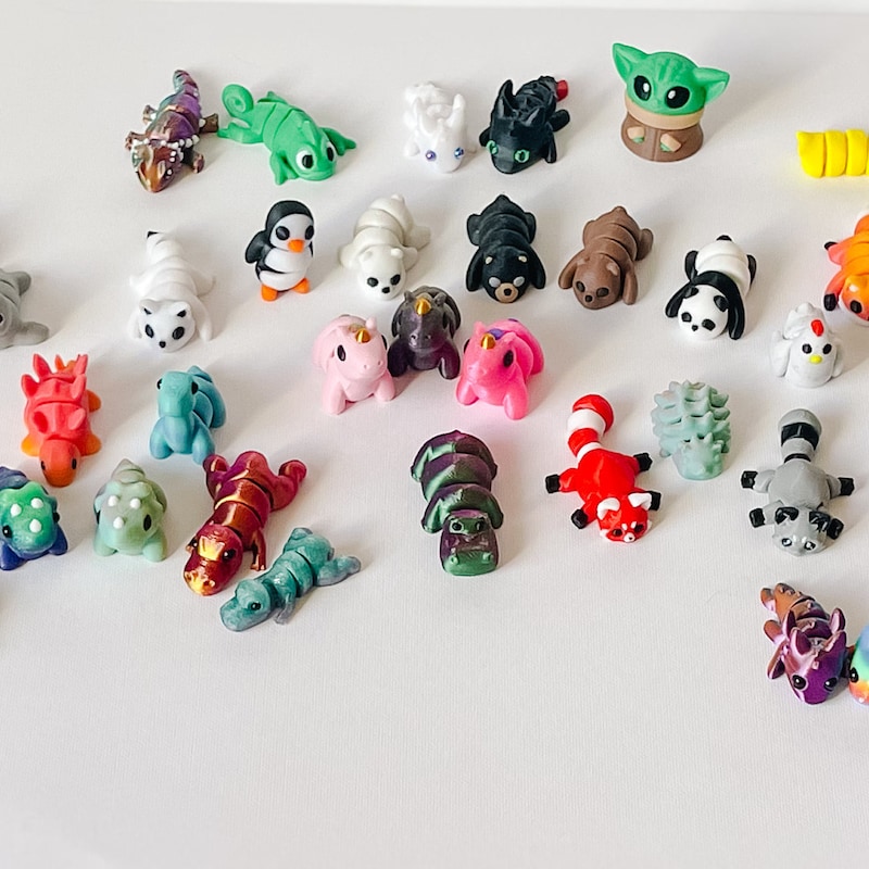 Mini Resin Animals - Etsy