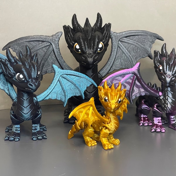 Gold Dragon Figurine Fourth Wing - Etsy