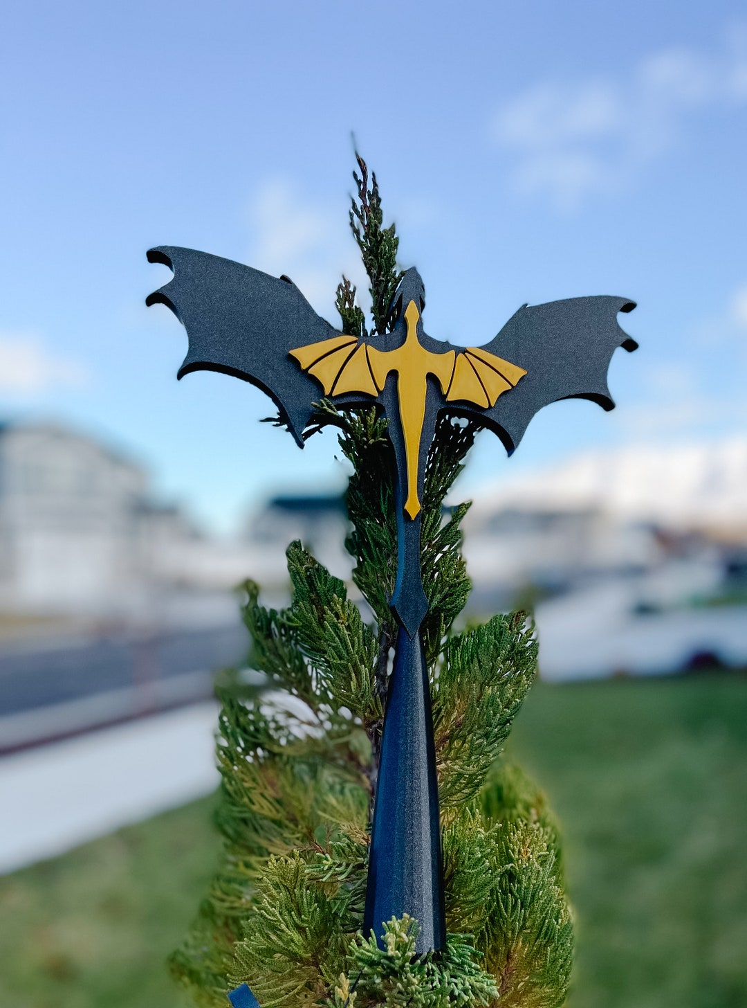 Fourth Wing Inspired Dragon Tree Topper - Etsy