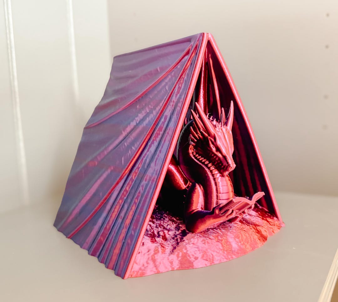 Whimsical Book Dragon Page Holder: Bookish Reader Gift - Etsy
