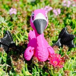 Pink Flamingo: Poseable Flexi Flamingo - Etsy