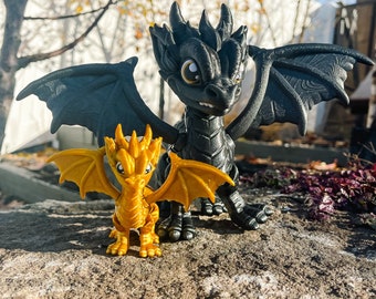 Realistic Fourth Wing Inspired 3D Printed Dragons - Etsy